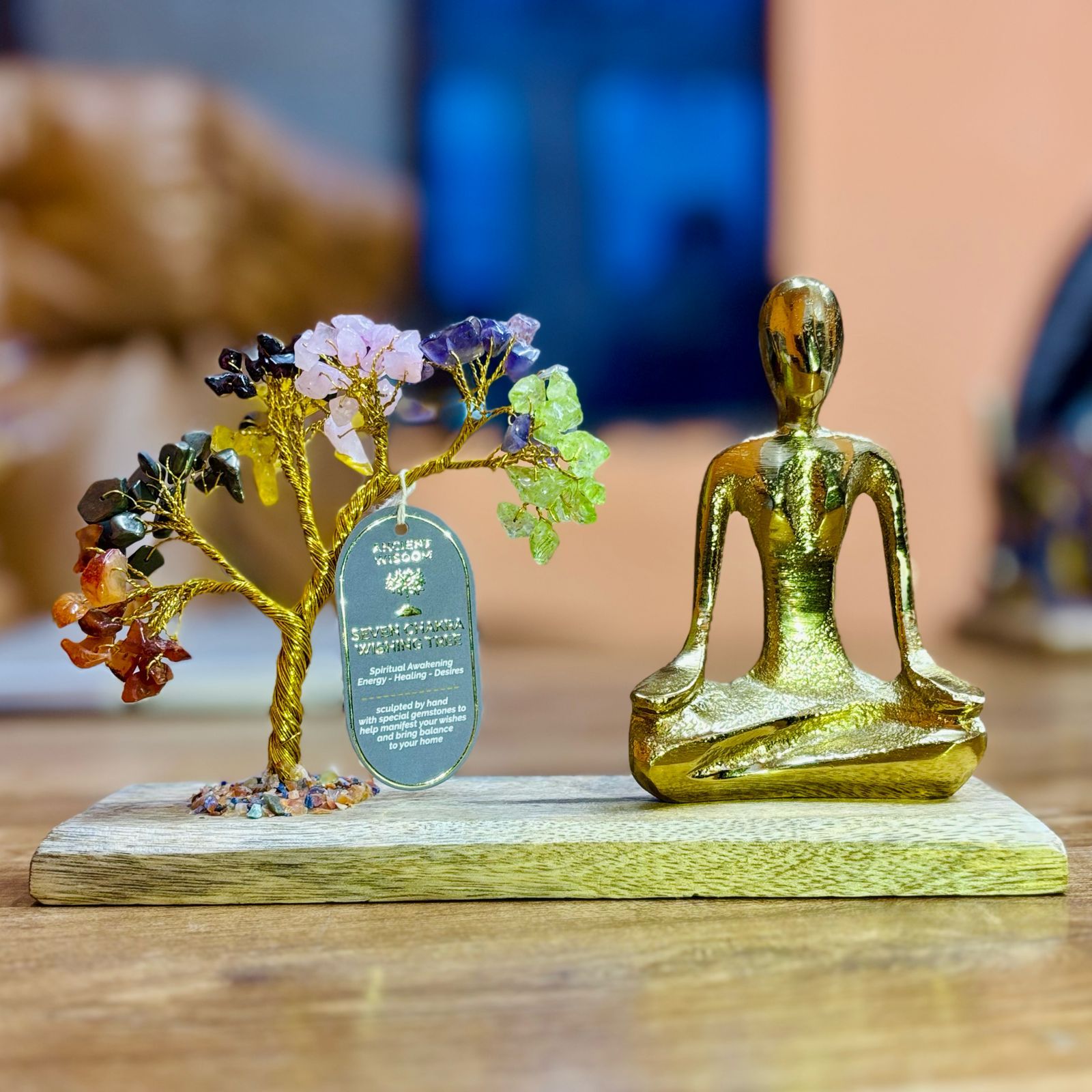 Seven Chakra Yoga Garden | Mudra Pose Energy Balance UK – Gift Sanctuary